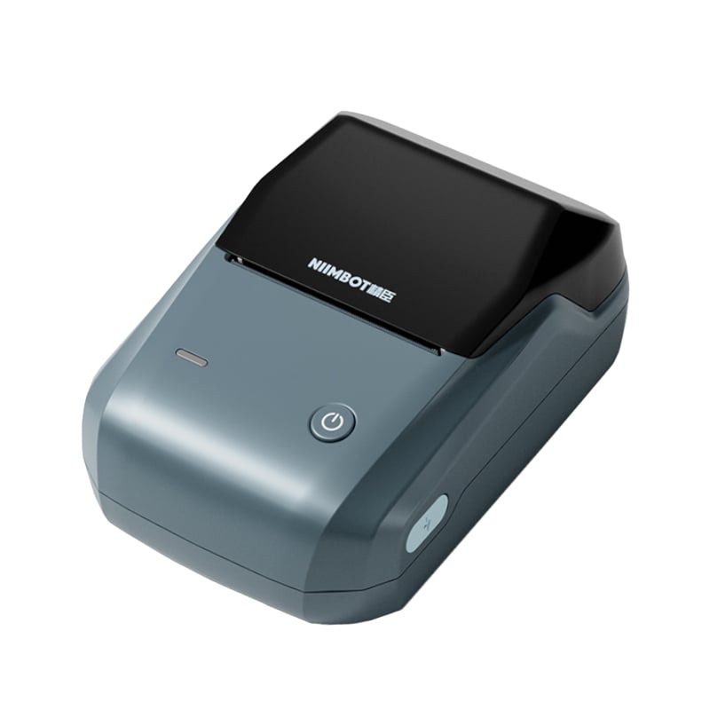 Niimbot B1 Portable Thermal Label Printer – Lake Blue – GRABTECH